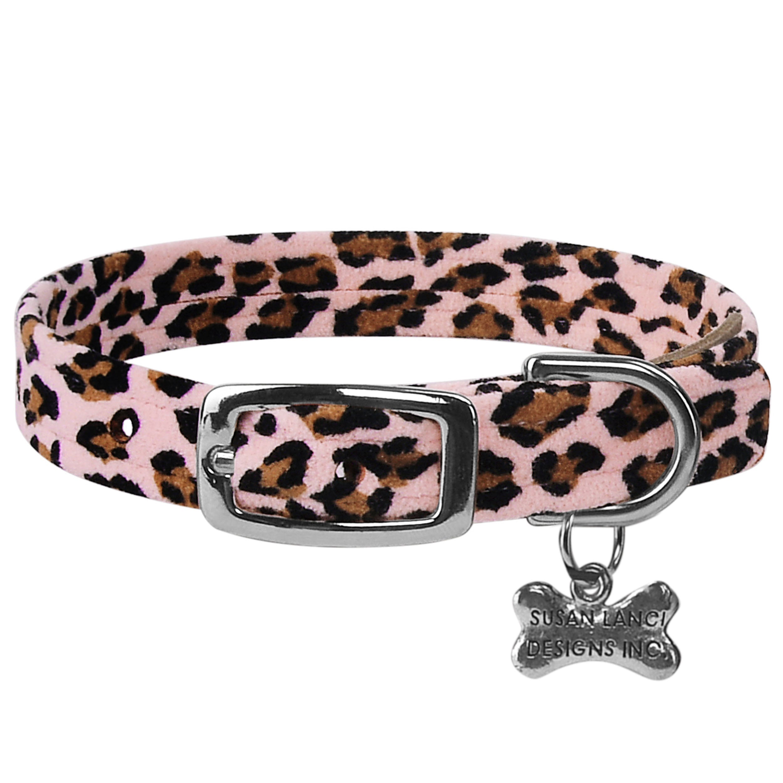 Cheetah Print Collar | For small Dogs | Susan Lanci Designs